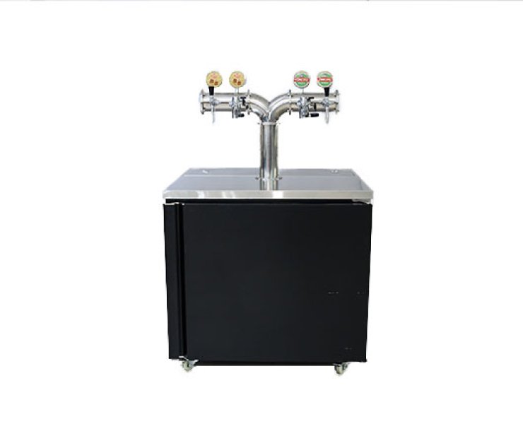 Beer Cooler With Double Cooling System