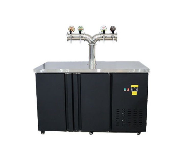 Beer Cooler With Double Cooling System